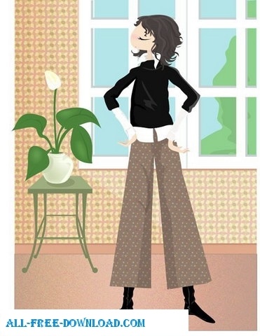 Free fashion vector 324 Vectors graphic art designs in editable .ai ...