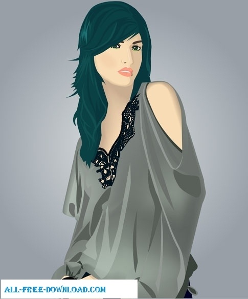 Free fashion vector 361 Vectors graphic art designs in editable .ai ...