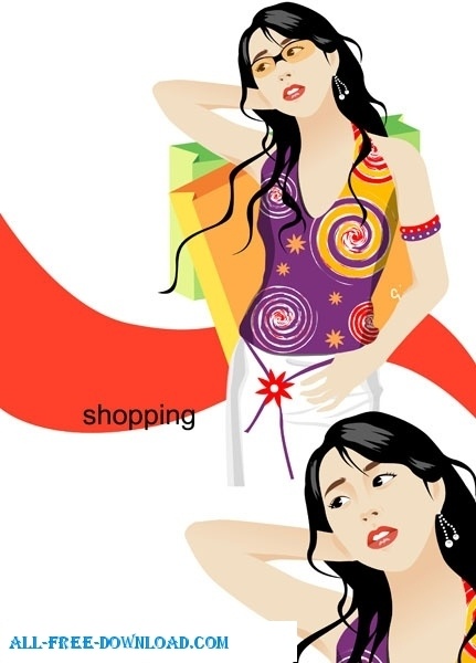 Free fashion vector 449 Vectors graphic art designs in editable .ai ...