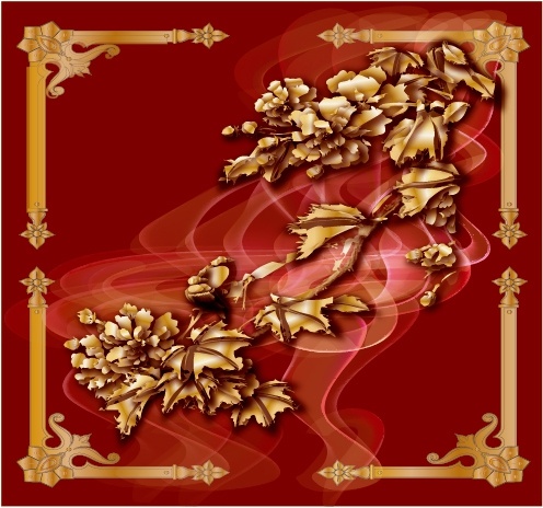 Golden flower vector Vectors images graphic art designs in editable .ai ...