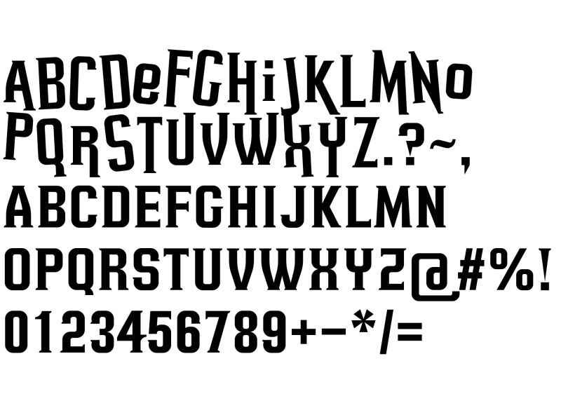 Headsome & Modif Font in truetype .ttf opentype .otf format free and ...