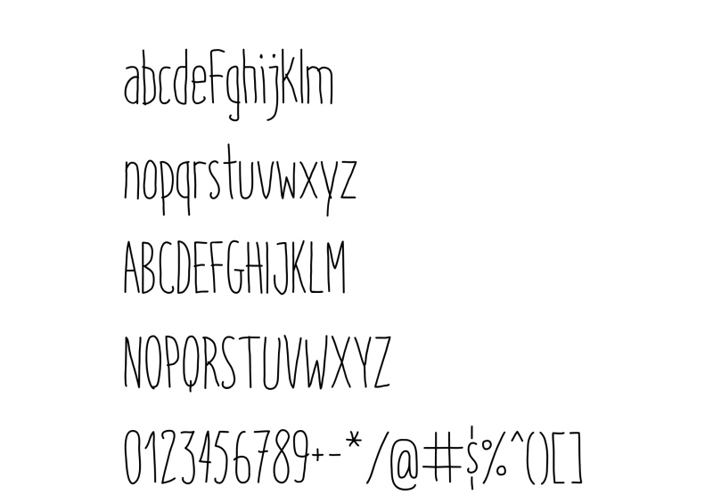 Handwritten accents script font free download