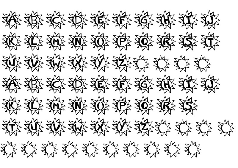 Decorative numbers font free download