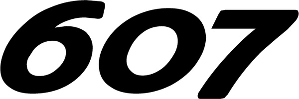 Peugeot 607 Vectors graphic art designs in editable .ai .eps .svg ...