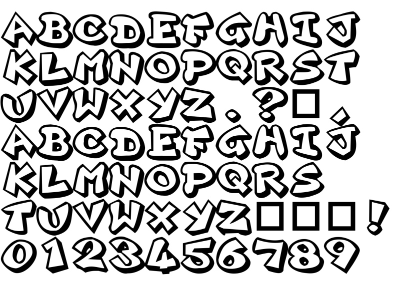 Cartoon sun moon stars clip art font free download