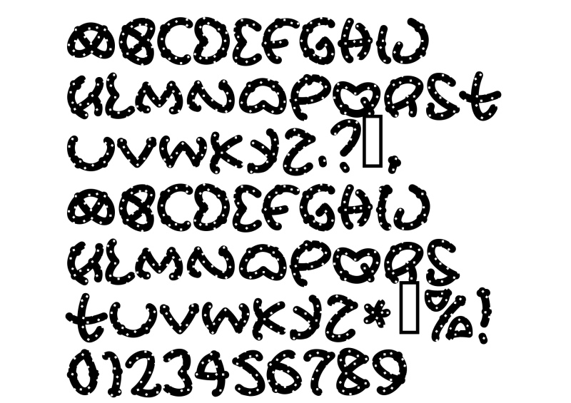 Decorative numbers font free download