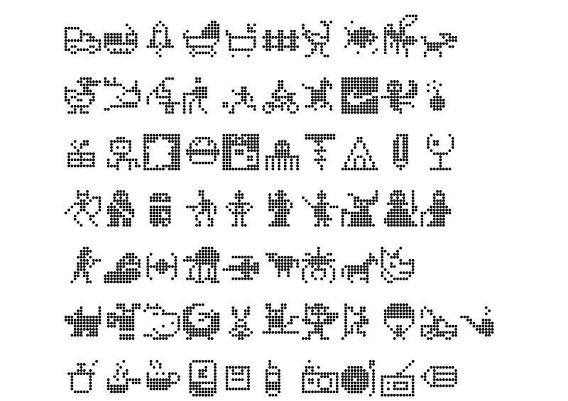 Dingbat alien font free download