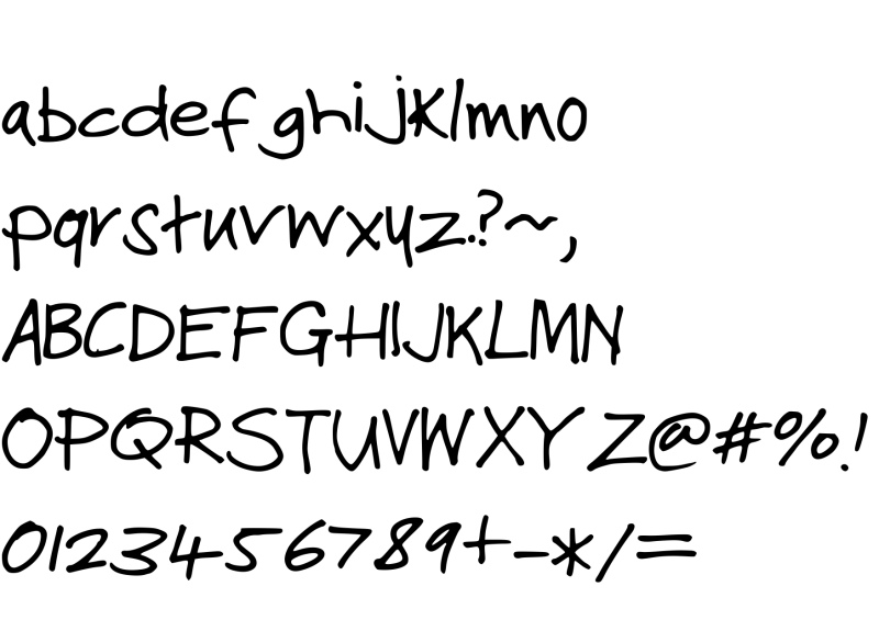 100 free cursive handwritten font free download