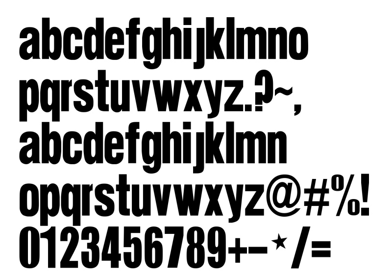 Public domaine sans serif font free download 1,778 truetype .ttf ...