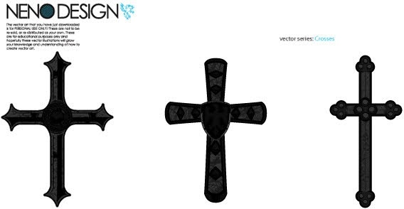 Vector crosses Vectors graphic art designs in editable .ai .eps .svg ...