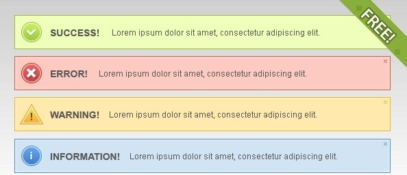 Notification Fly Outs/Annotation Bubbles Free psd in Photoshop psd ...