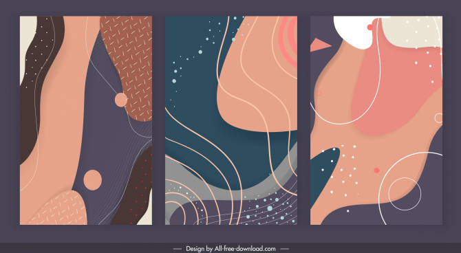 Abstract mosaic header colorful vector design Free vector in ...