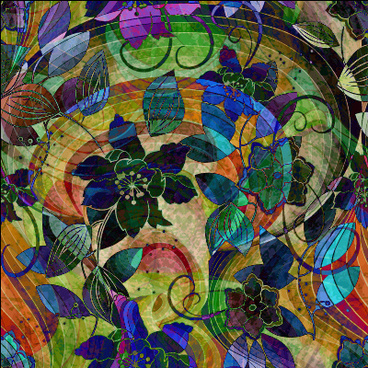 Abstract colored the light pattern art vector Free vector in ...