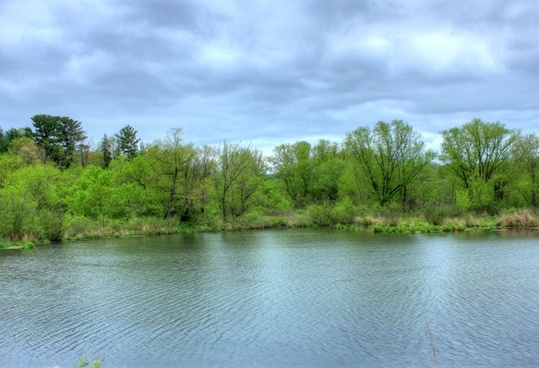 Water and clouds at kickapoo valley reserve wisconsin Free stock photos ...