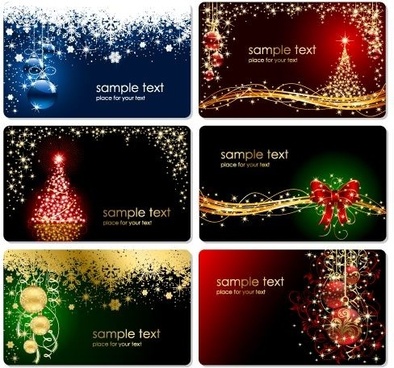 Beautiful christmas tree background vector illustration Free vector in ...