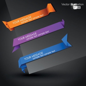 Decorative text box templates modern speech bubble shapes Free vector ...