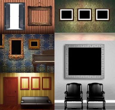 Beautiful europeanstyle photo frame wallpaper highdefinition picture ...