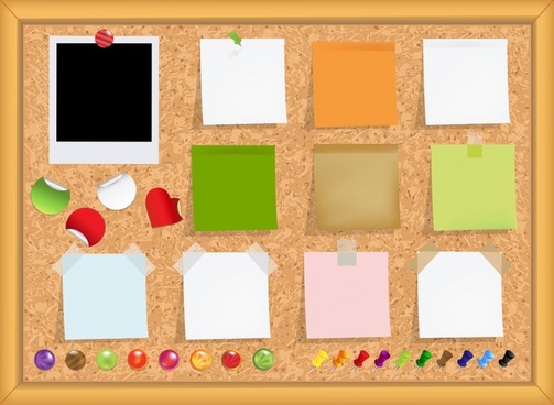 1 vector bulletin board Free vector in Encapsulated PostScript eps ...