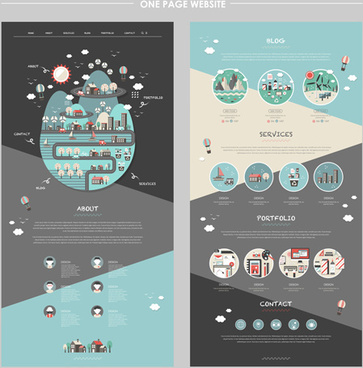 Page layout design template free vector download (26,102 Free vector ...