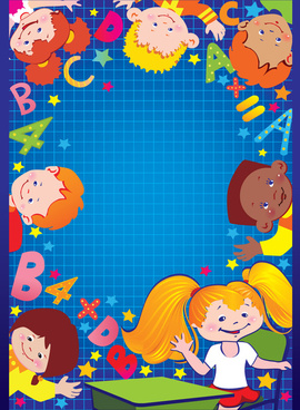 School elements vector pattern set Free vector in Encapsulated PostScript eps ( .eps ) vector ...