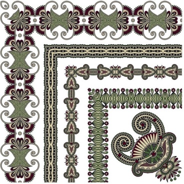 Classic border pattern vector Free vector in Encapsulated PostScript ...