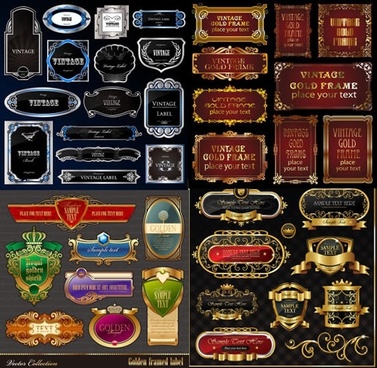 European label vector Free vector in Encapsulated PostScript eps ( .eps ...