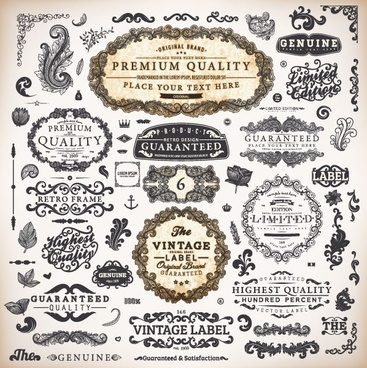 European gorgeous classic lace pattern vector 3 Free vector in ...