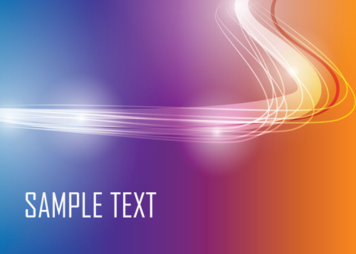 Colored gradual change with abstract background vector Free vector in ...