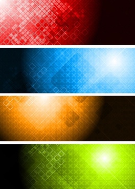 Color banners Free vector in Adobe Illustrator ai ( .ai ) vector ...