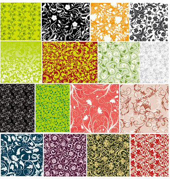 Commonly used decorative pattern 5 Free vector in Encapsulated ...