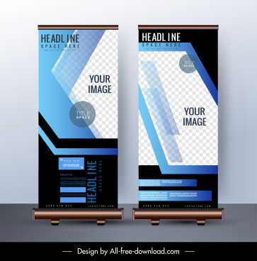 Standee banner free vector download (12,191 Free vector) for commercial ...