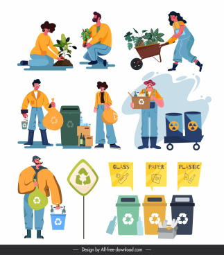 Fashion concept of environmental protection global business background ...