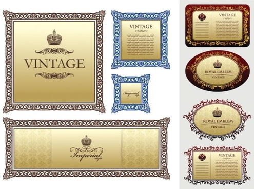 Classic border pattern vector Free vector in Encapsulated PostScript ...