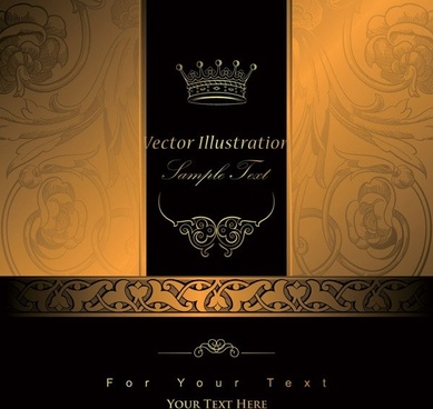 European gorgeous classic pattern background 04 vector Free vector in Encapsulated PostScript ...