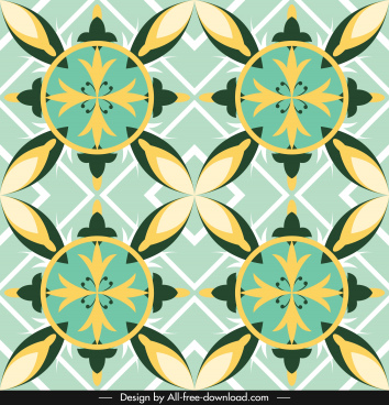 European fine pattern background01 Free vector in Encapsulated ...