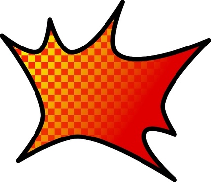 Explosion clip art Free vector in Open office drawing svg ( .svg ...