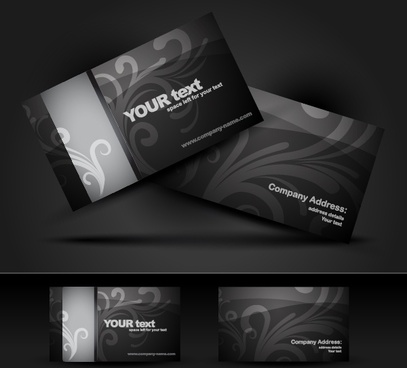 Black and white rust card design template vector 2 Free vector in ...