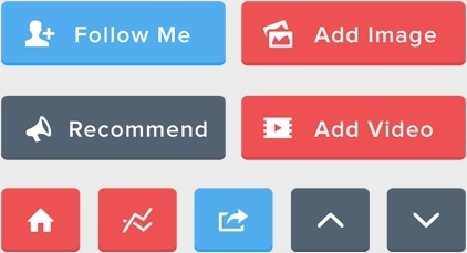 Round ui buttons free psd download (946 Free psd) for commercial use ...