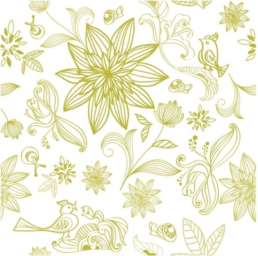 European fine pattern vector background Free vector in Encapsulated ...