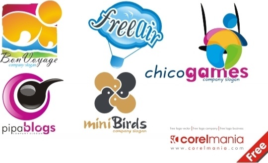 Free logo design, free logo company, free logo business Free vector in ...