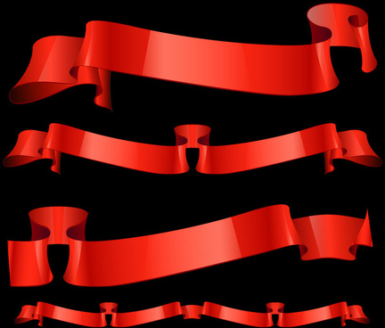 Photoshop ribbon banner shape free vector download (29,009 Free vector ...