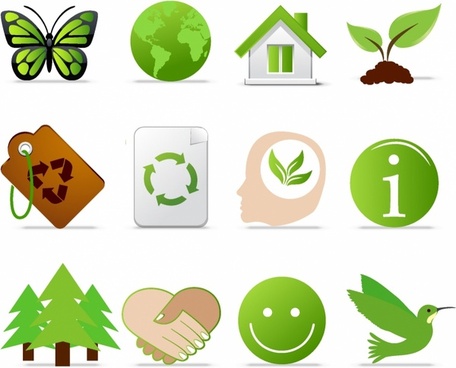 Beautiful green icon vector Free vector in Encapsulated PostScript eps ...