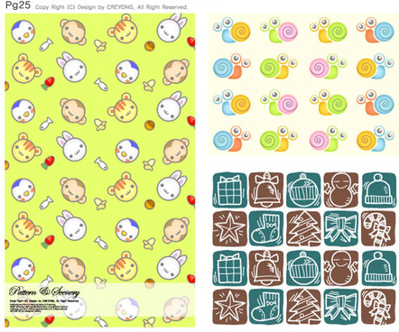 Lovely child elements background 7 vector graphic Free vector in Adobe ...