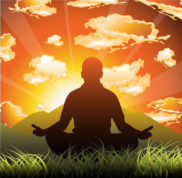 Meditation vector free vector download (44 Free vector) for commercial ...