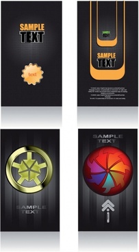 60 retro style card background vector Free vector in Encapsulated ...