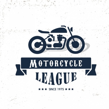 Motorcycle show banner design on flag background Free vector in Adobe ...