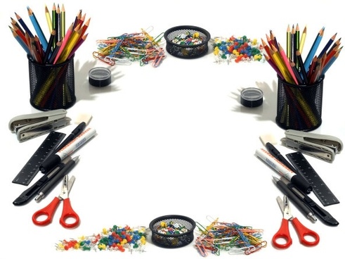 Three highdefinition picture of the office stationery Free stock photos ...