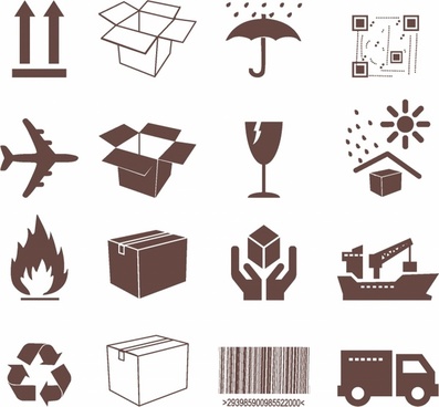 Recycling symbols vector Free vector in Adobe Illustrator ai ( .ai ...