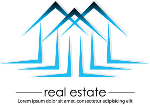 Real estate building design elements vector Free vector in Encapsulated ...