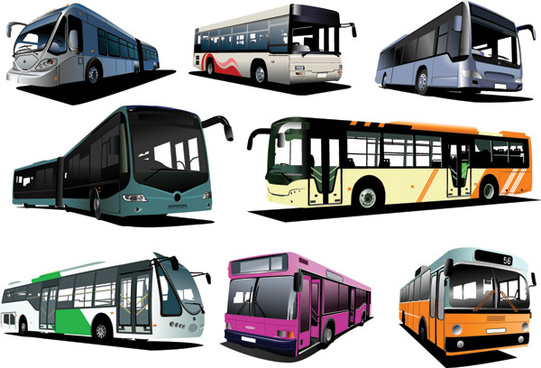 Buses vector free vector download (96 Free vector) for commercial use ...